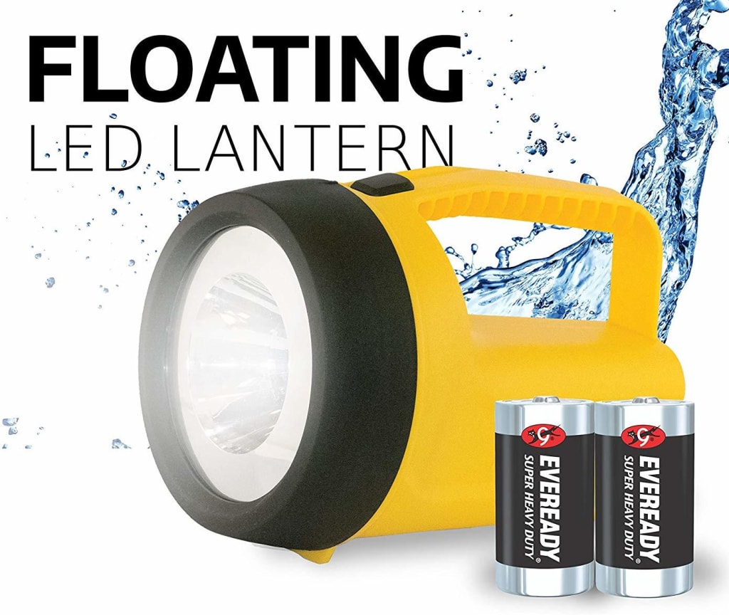 Eveready Readyflex LED Floating Lantern Flashlight for $3 - EVFL45SH